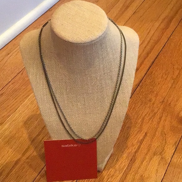 Sabika | Jewelry | Sabika Two Row Necklace | Poshmark